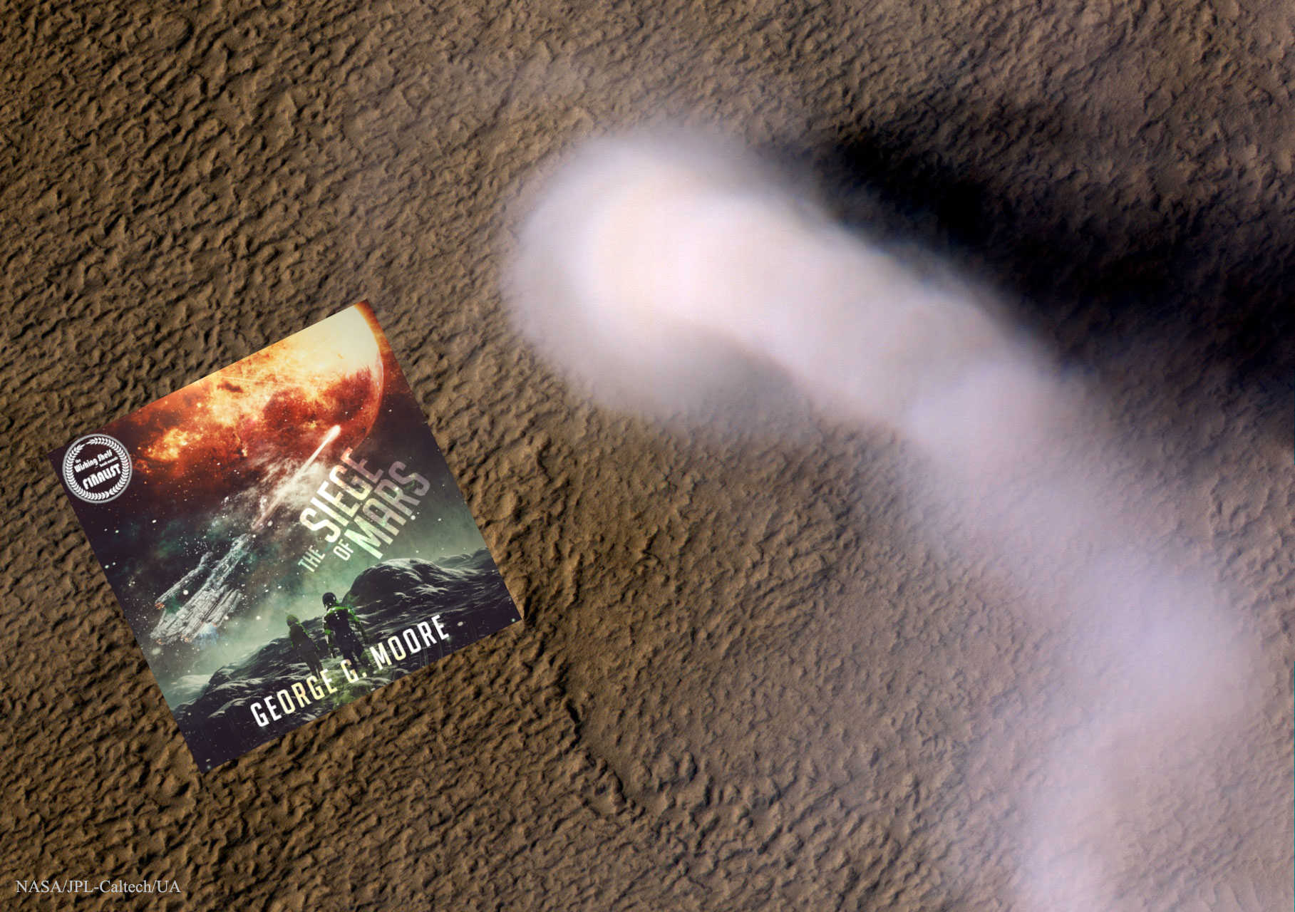 Frank Ponders Why a Reporter Is Coming to Mars | George G. Moore, Author